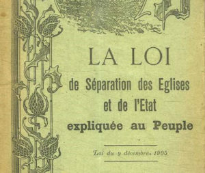 Appel des 113 : Petition contre la modification de la loi de 1905